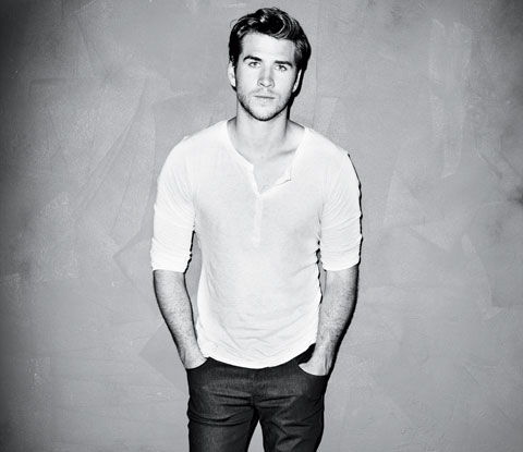 Oh yes I am: Liam Hemsworth Covers Men's Health