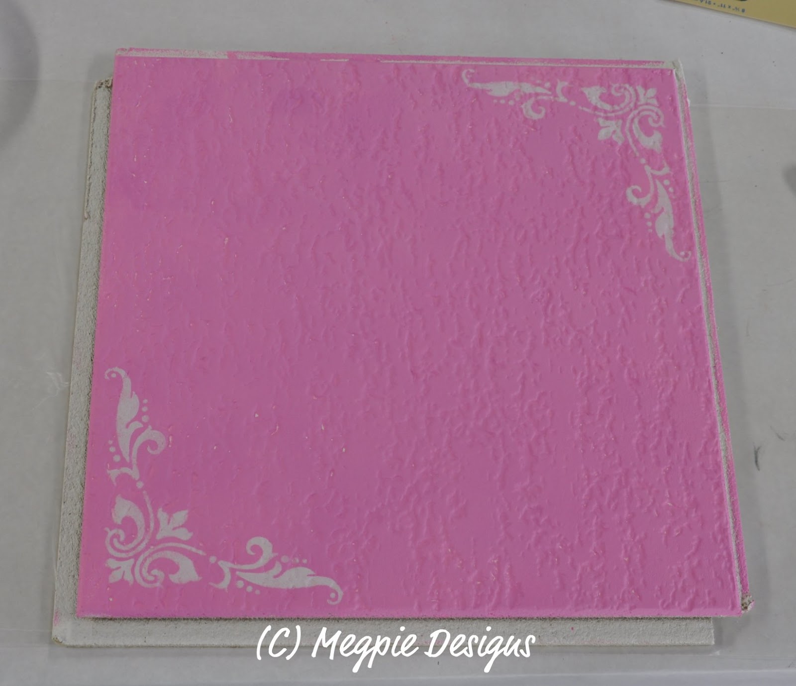 Megpie Designs: Ceiling Tile Wall Art