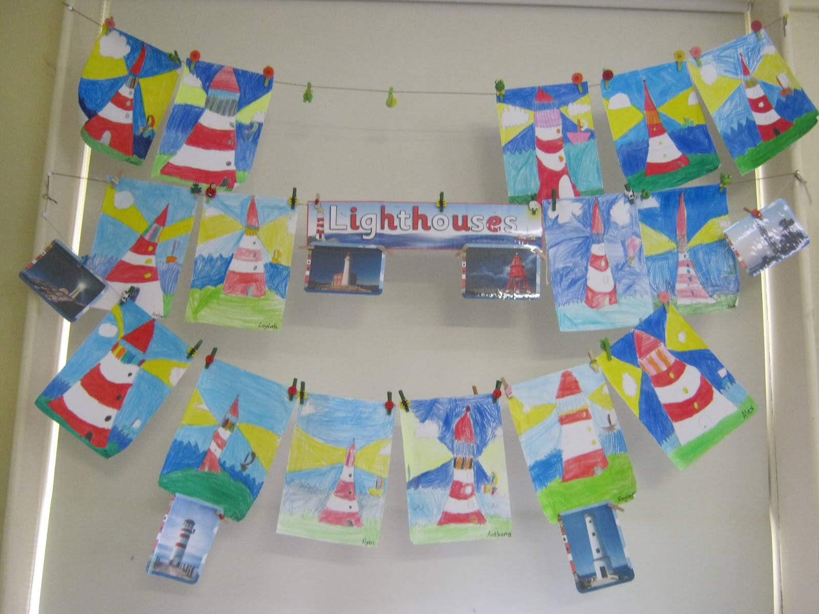 First and Second Class Blog: Some 1st Class Art Work