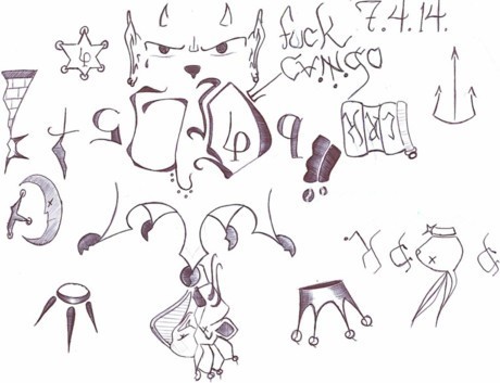 TROPICALIZER: Chicago gangs // Drawing