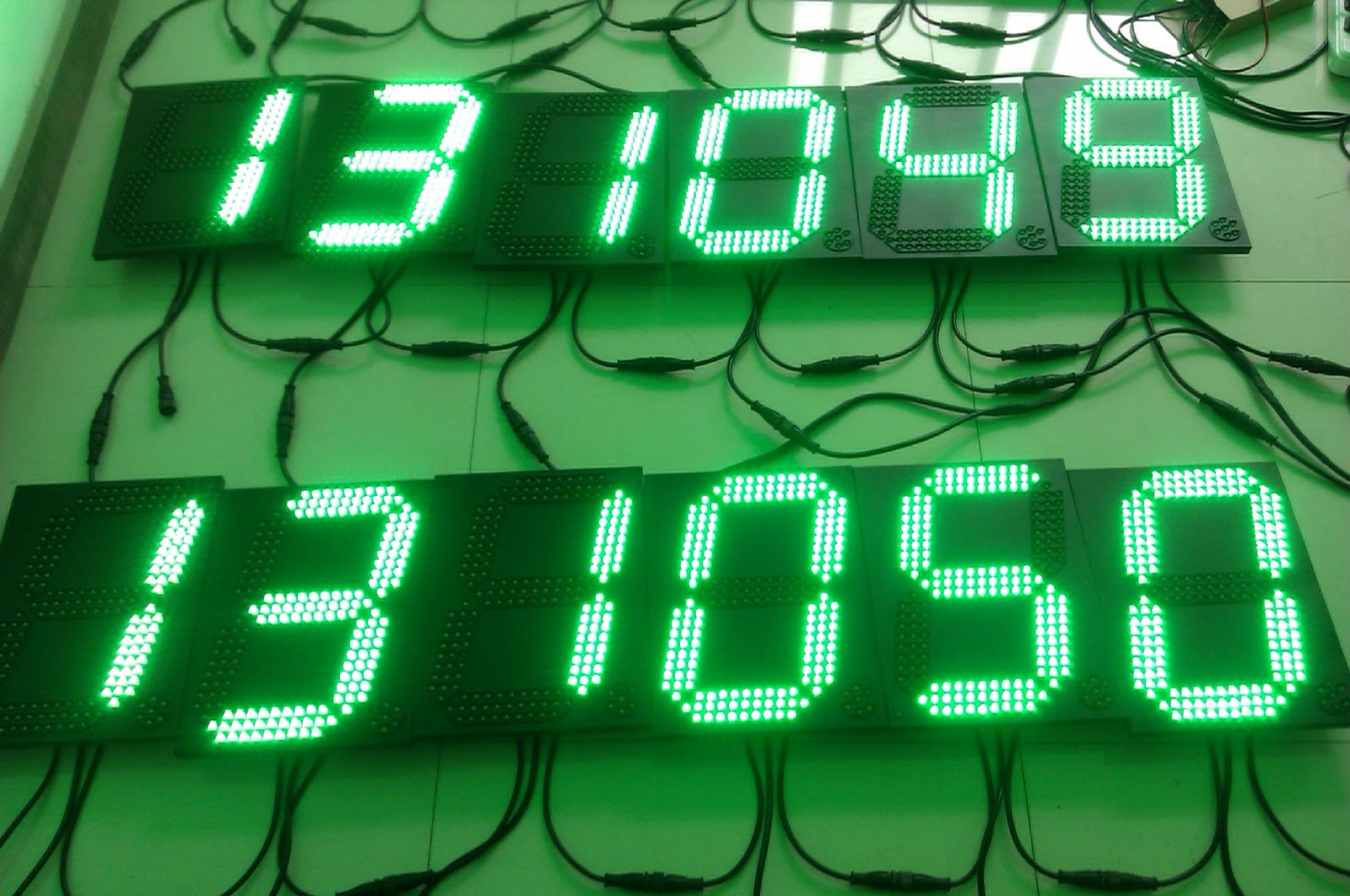 PetroLed: 7 Segment Led Digit, Outdoor Price Sign, Led Number Display Board