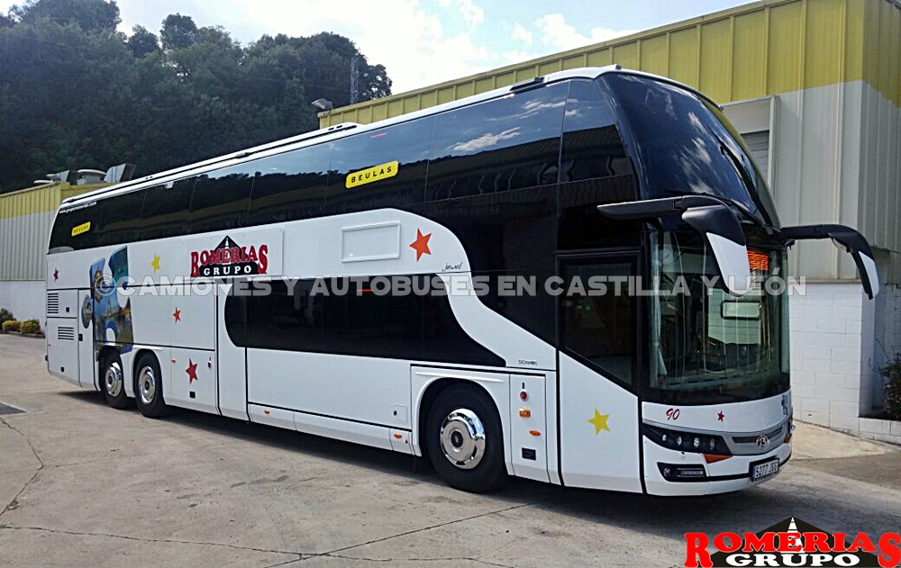Camiones y Autobuses en Castilla y León: Nº90 Beulas Jewel-Scania