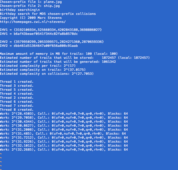 Nat Mchugh Create Your Own Md5 Collisions