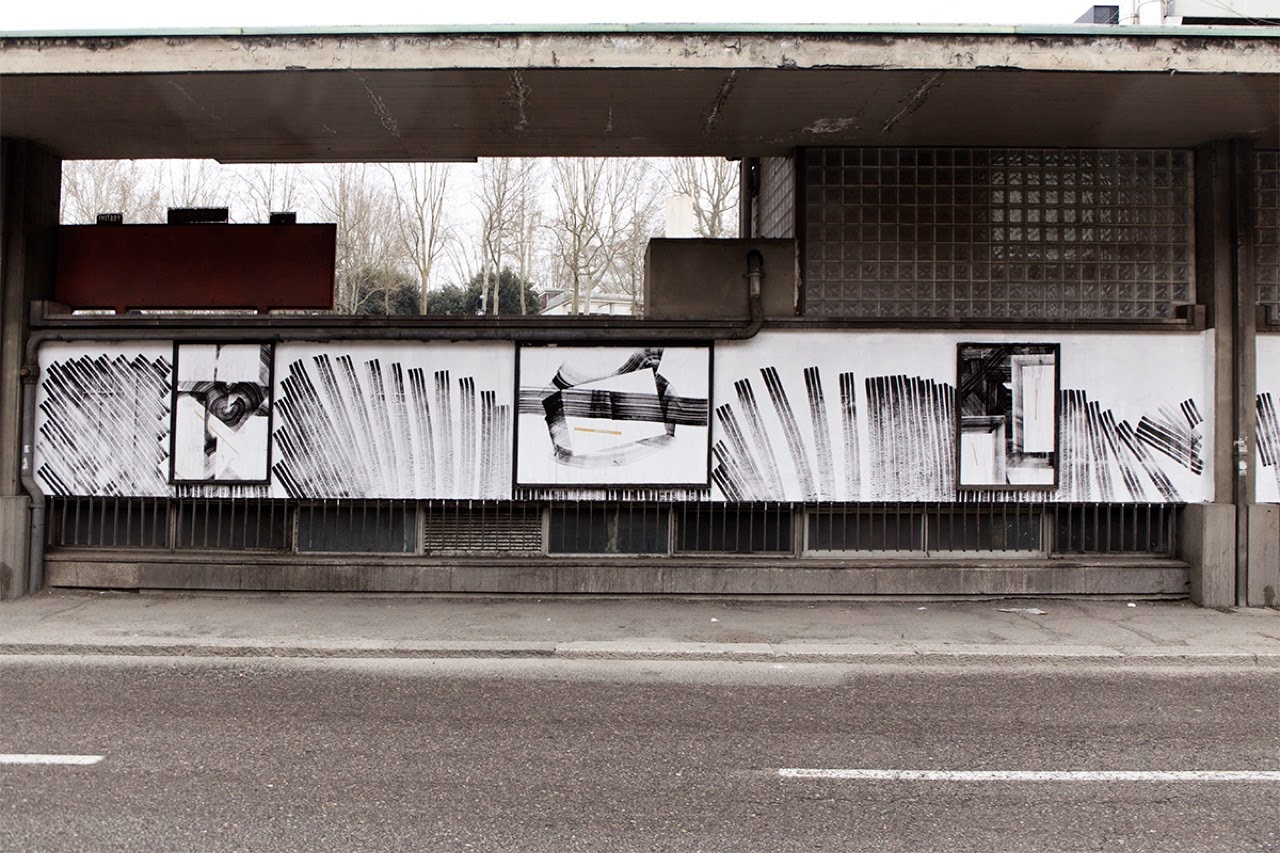 2501 paints “Negative Space 2” in Bologna, Italy – StreetArtNews