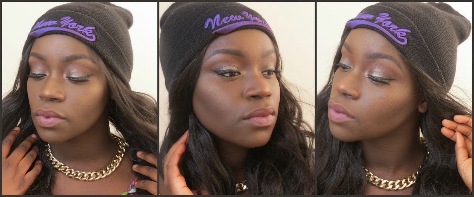 HOW TO: Dramatic Contour and Highlight for REALLY Dark Skin - Fiyinfofo