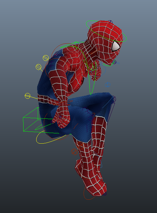 3DPF: Project 1 - Spiderman Poses