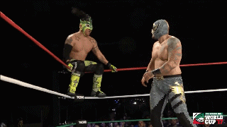 Juventud Guerrera ♔ Explosive Wrestling Gifs