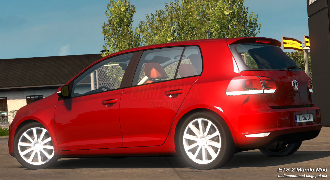 (Auto ETS 2) Volkswagen Golf MK6 - ETS 2 Mundo Mod