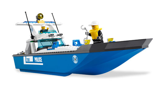 LEGO Police Boat 7287: LEGO Police Boat 7287