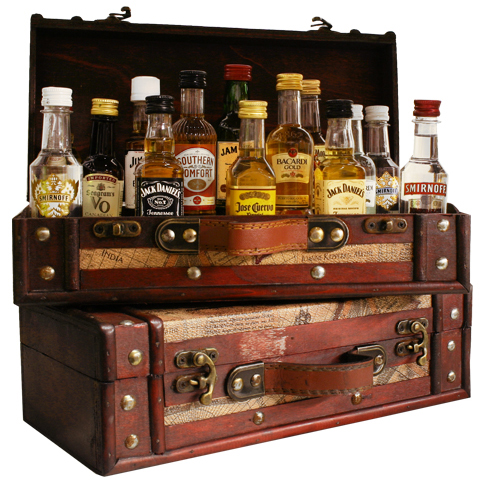 Build A Basket: World Of Mini Bar Bottles