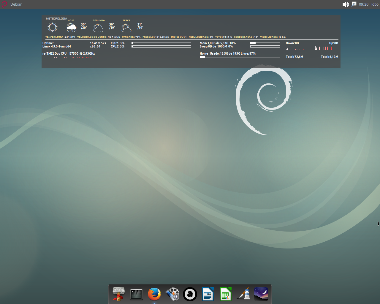 Plank dock para Debian e ubuntu.