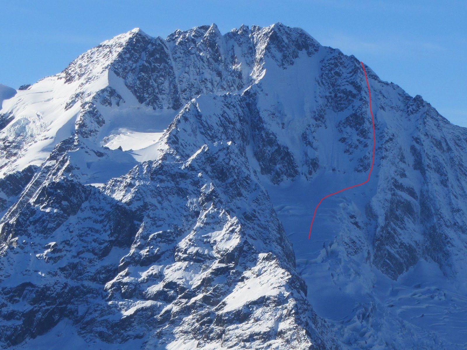 Valentino Cividini: MONTE DISGRAZIA PARETE NORD - VIA DEGLI INGLESI