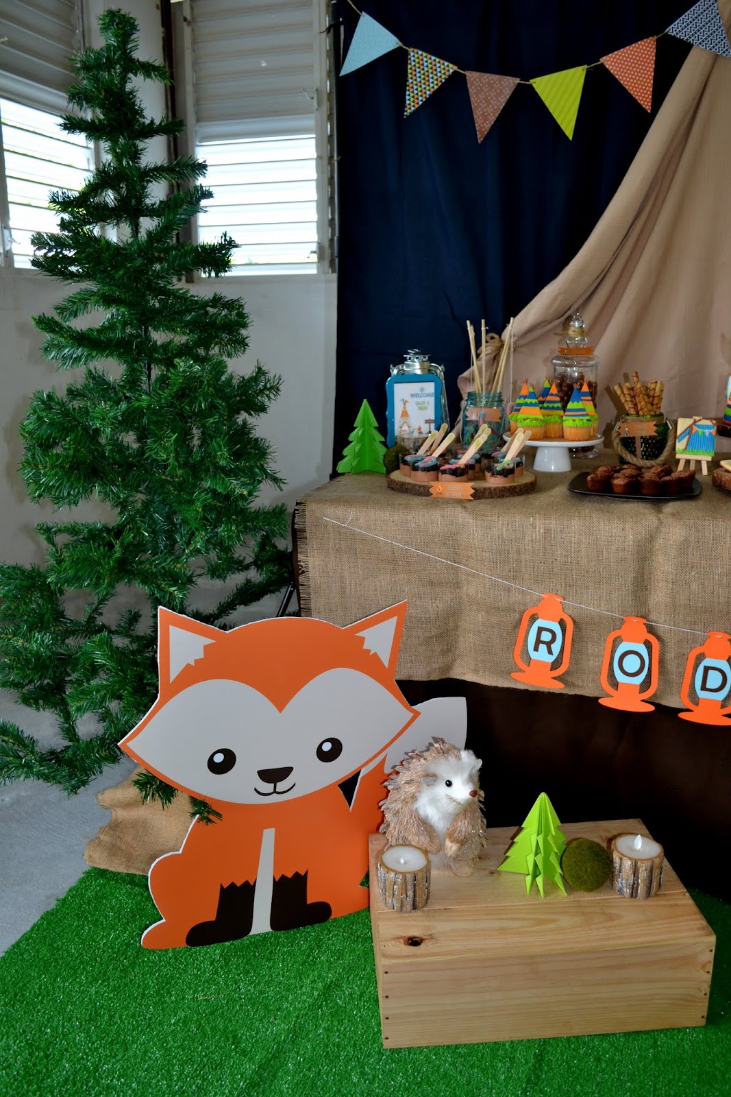 Partylicious Events PR: {Woodland Camping Birthday}
