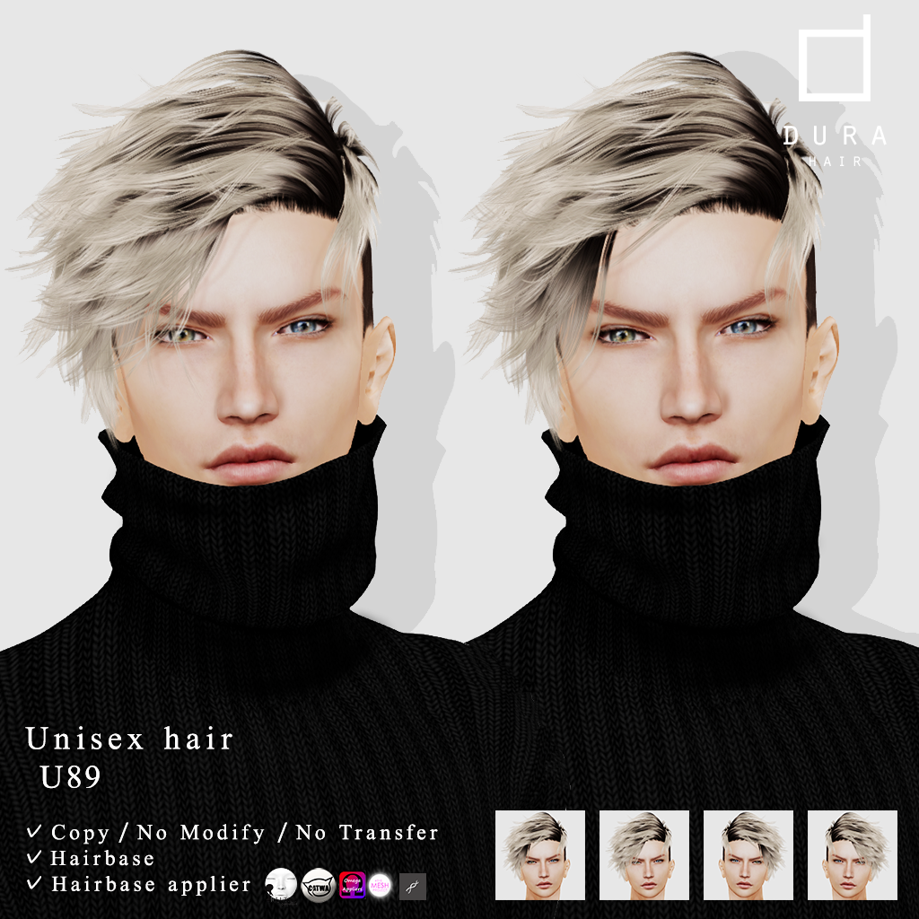 Dura: *Dura* New unisex hair [Dura-U89] release!!