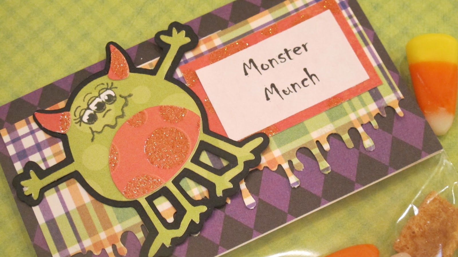 Purple Paradise Creations: Monster Munch Treat Bags