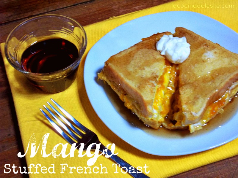 Breakfast with Rick Bayless {Mango Stuffed French Toast} - La Cocina de ...