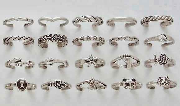 Bridal Toe rings/Mettelu/Bichhiya