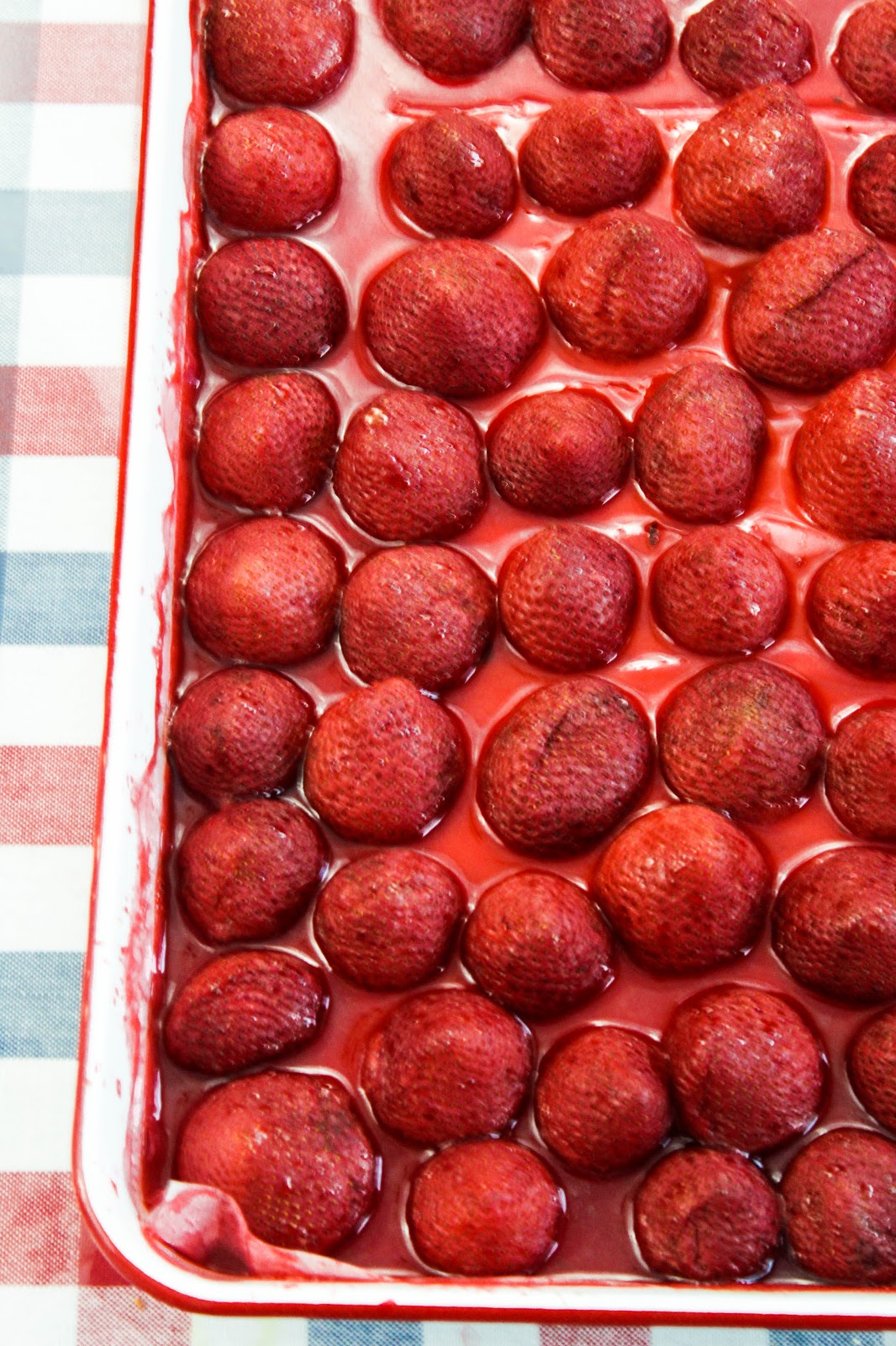 Slow Roasted Fresh Strawberries