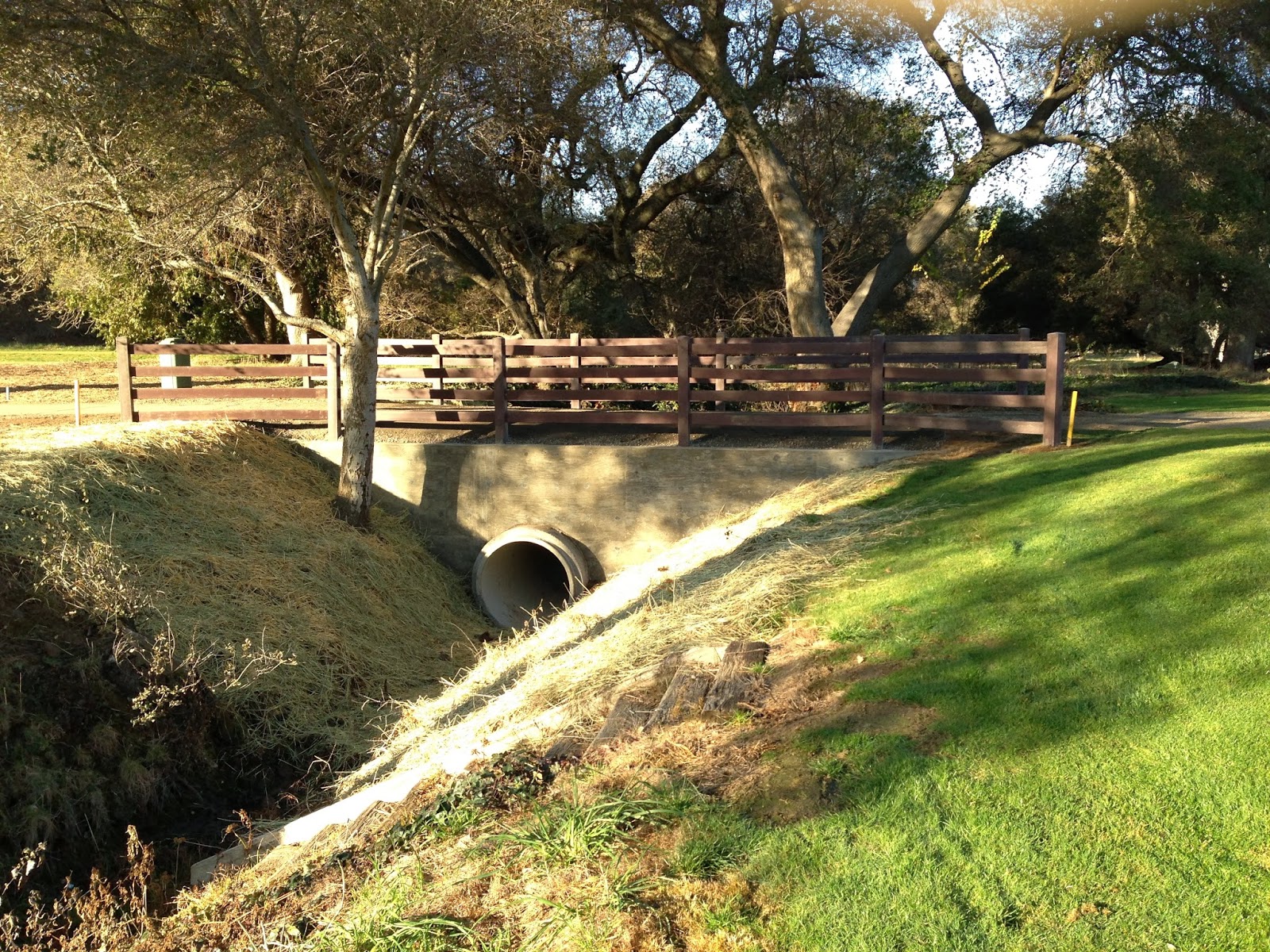 Stanford Golf Course Superintendent's Blog: Bridge/Culvert Complete on ...