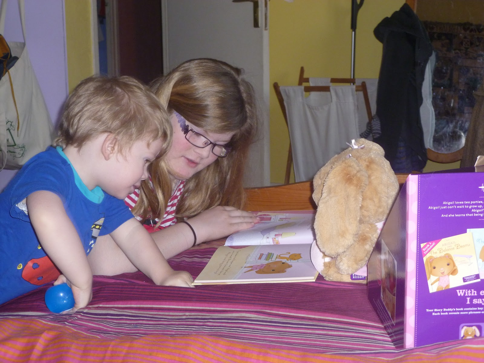 Madhouse Family Reviews: Abigail Hallmark Interactive Story Buddy review