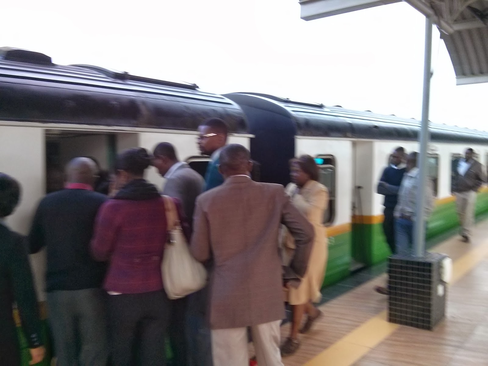 A ride on the new Nairobi Commuter Railway from Imara Daima Railway Station