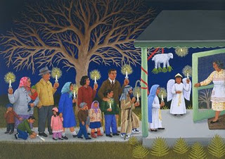 Las posadas navideñas en México.