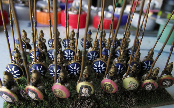 Analogue Hobbies: From IanW: 15mm Macedonian Pike Phalanx (128 points)