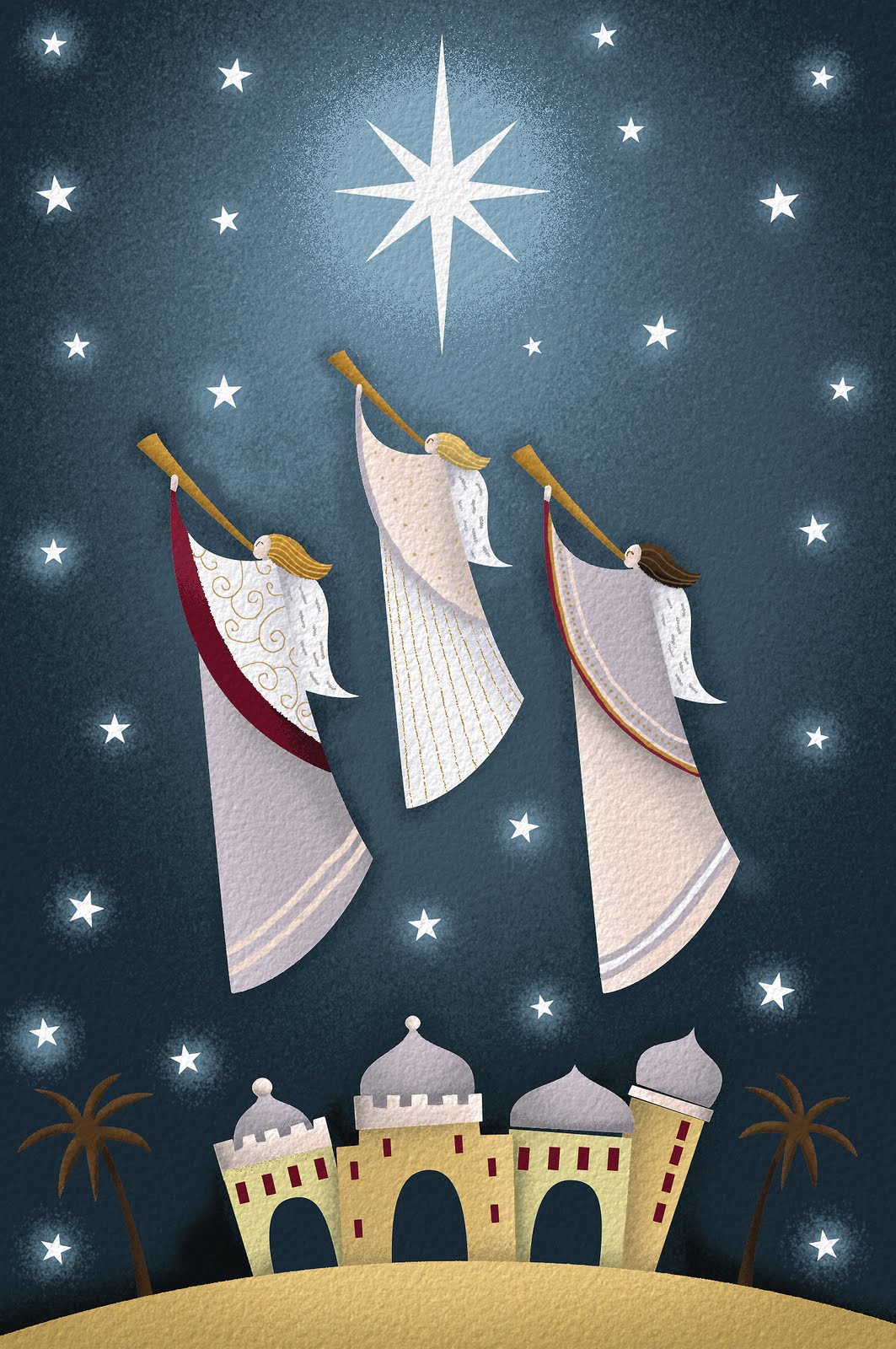 Divina Horne: Three Angels