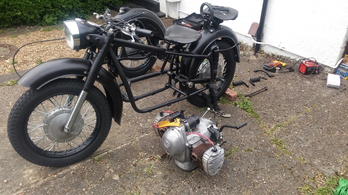 1965 Dnepr K750 Restoration Project