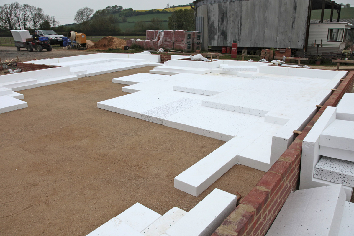 Welcome to Colemans Hill Farm Ecobuild: Passive slab completed – is ...