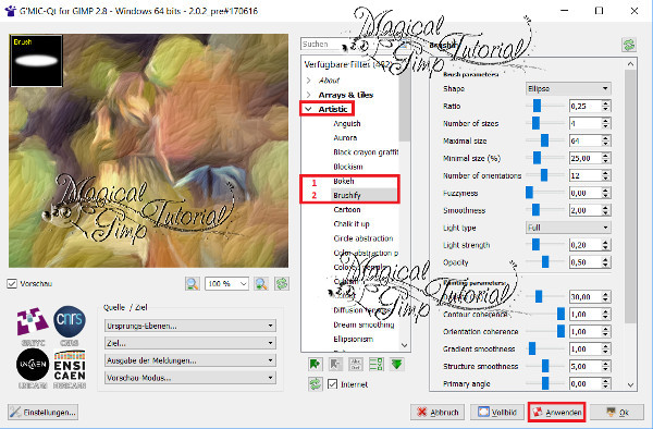 Magical Gimp-Tutorial: Gimp Tutorial "Waiting for"