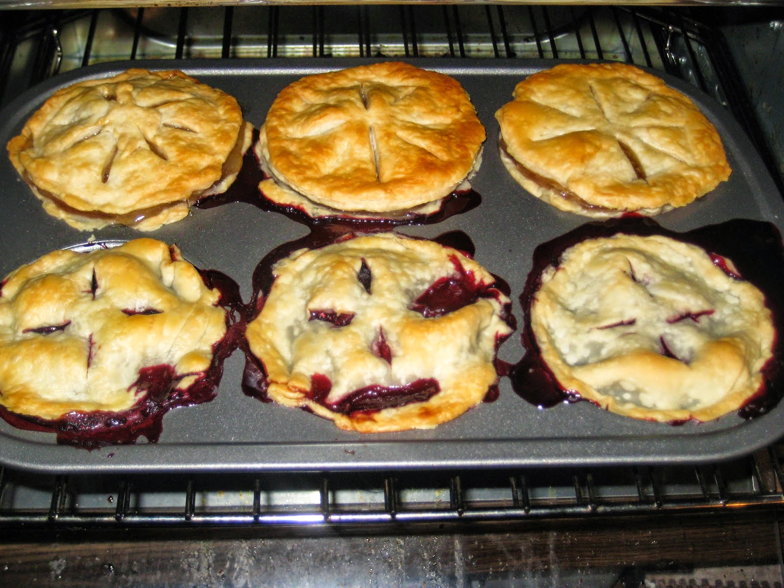 Pondering Cat Mini Pies From Muffin Tins