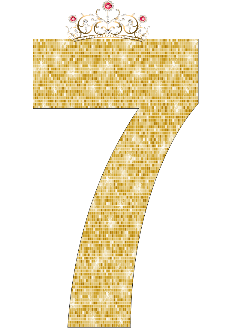 Abecedario de Corona con Fondo Dorado. Alphabet of Crown with Golden ...