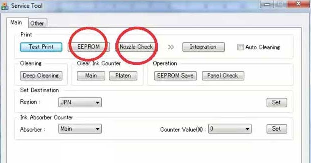 Cara reset printer canon dengan service tool v3400 ~ Kassemon