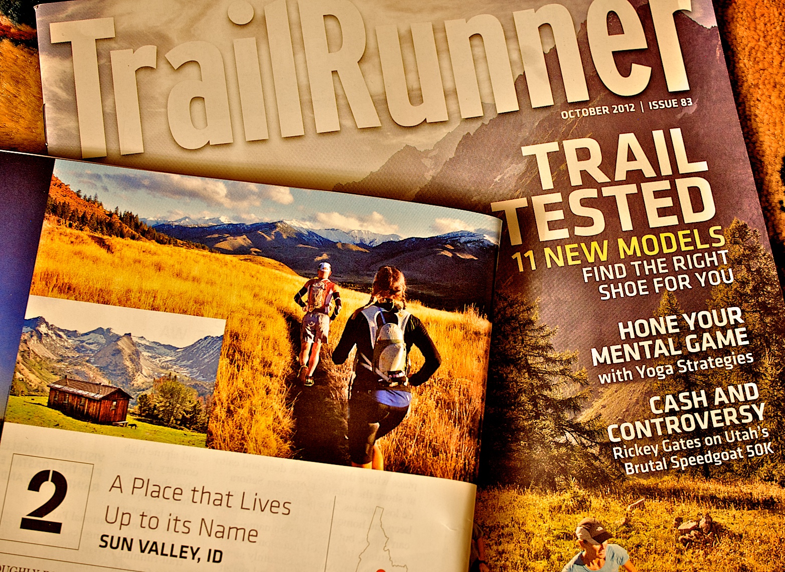 Run Junkie: Run Junkie in October Issue of "Trail Runner"