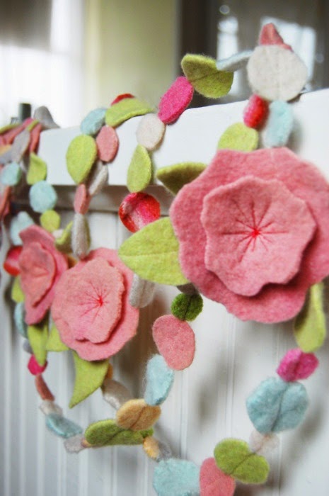 Moldes y diseños de flores en fieltro ~ cositasconmesh