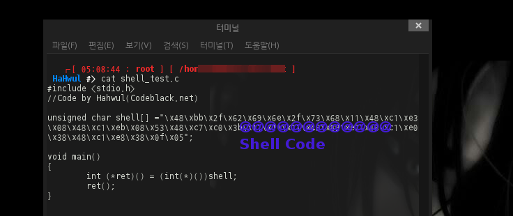 64bit Linux Execve Shell Code 만들기 Hahwul