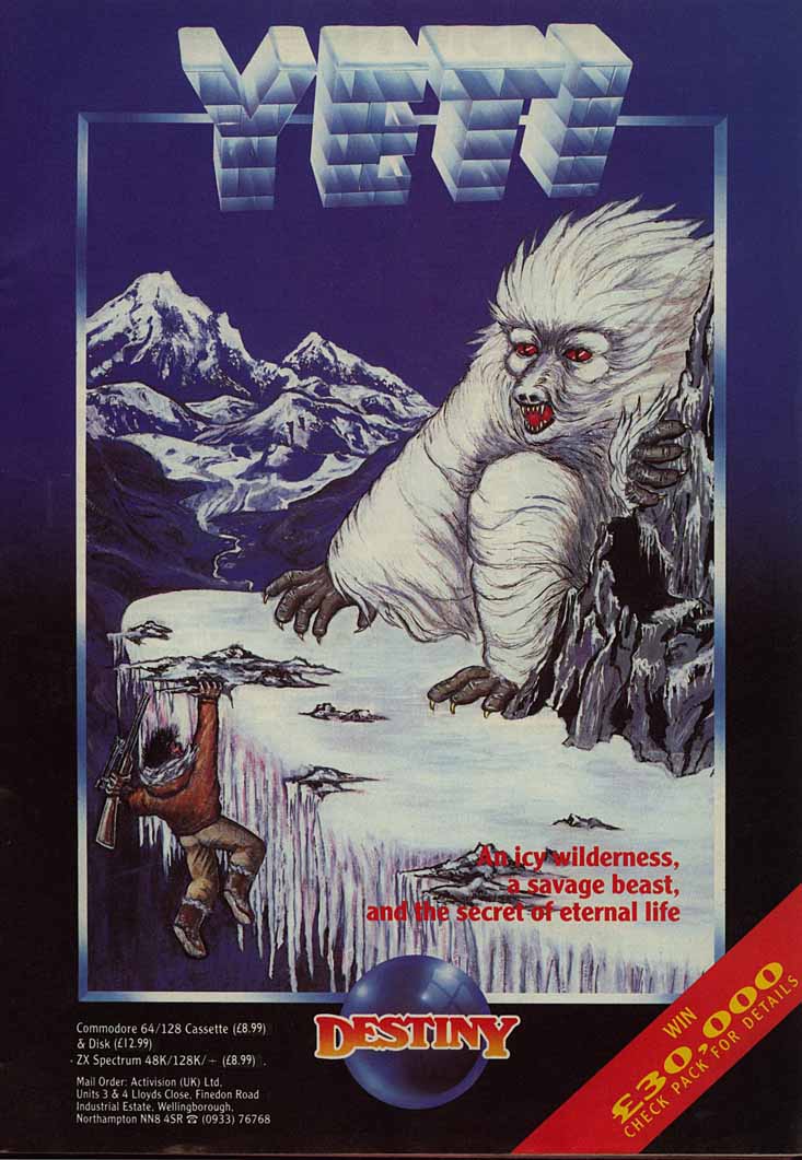 I Loved the Yeti: Yeti Arcade: Yeti (x3)