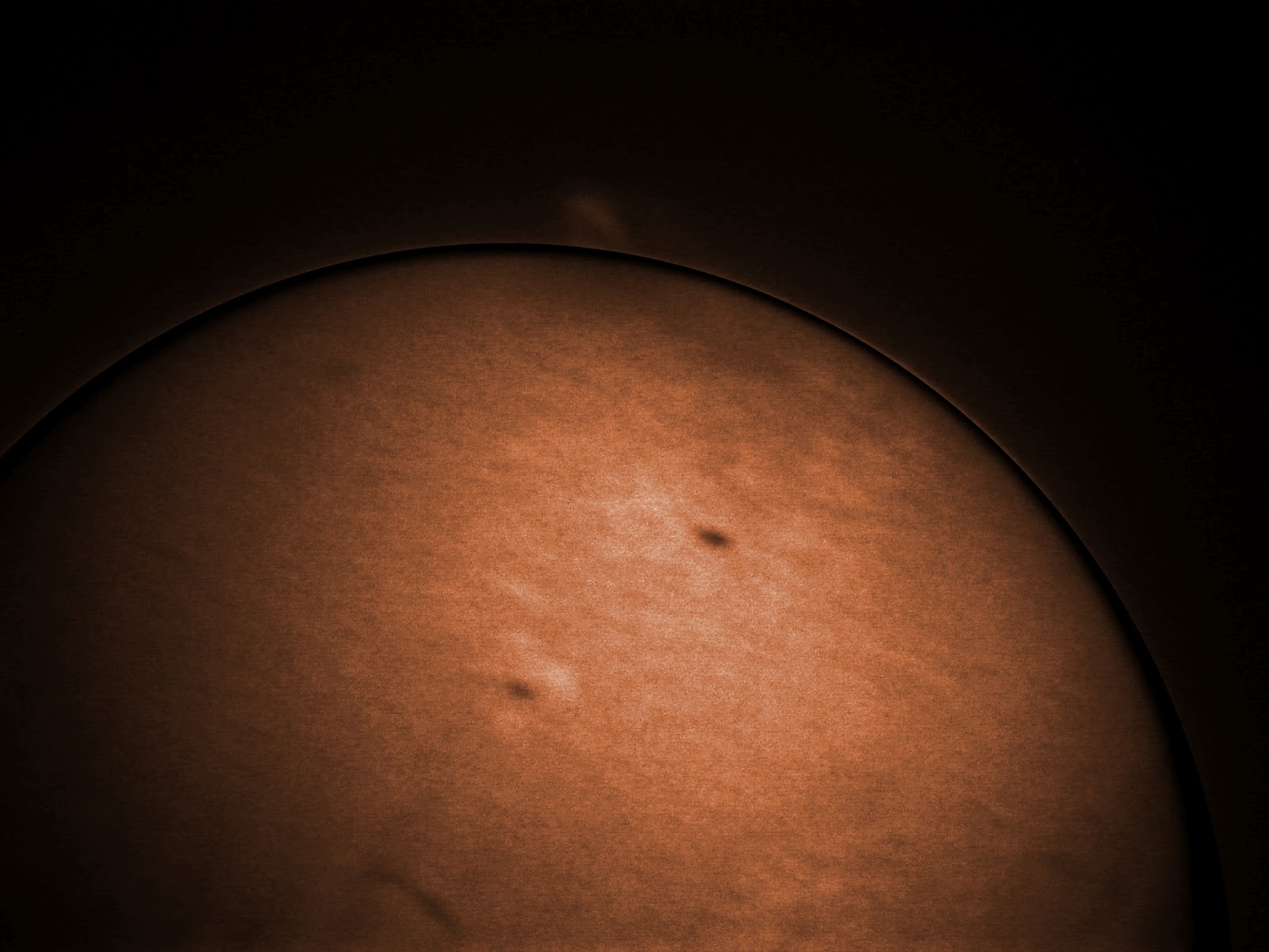 Philip Pugh's Astronomy Blog: First hydrogen alpha shoot September 29th