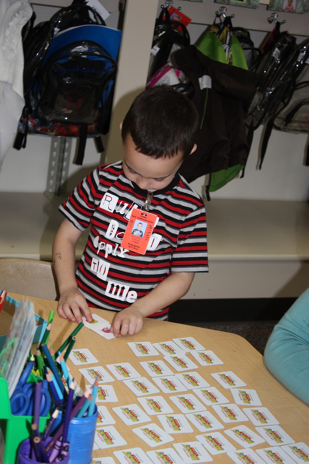 Mrs. Atkin's Kindergarten: Exploration and Literacy Work Stations-1