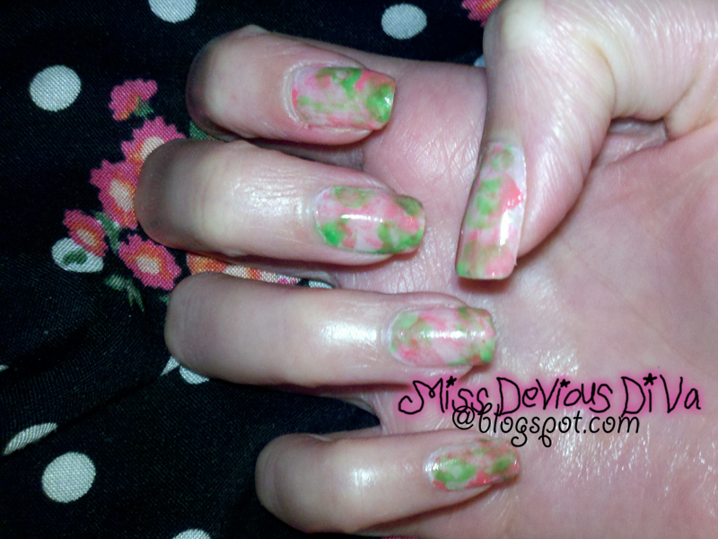 Miss DeVious DiVa: Spring Watercolors