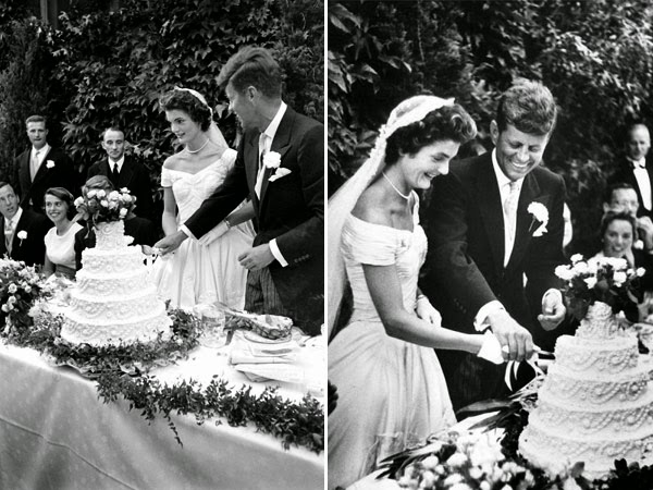 O Casamento de John F. Kennedy e Jacqueline "Jackie" Lee Bouvier em ...