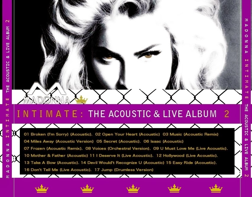 Madonna FanMade Covers: Intimate - The Acoustic Album 2
