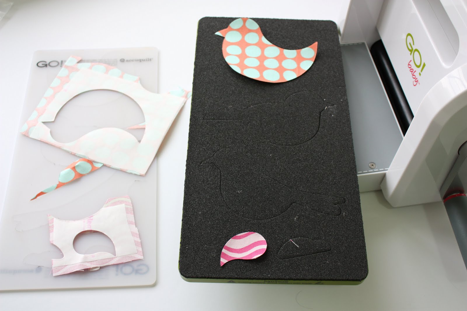 Accuquilt GO! Baby Cutter Project: Appliqued Onesie - Sew Much Ado