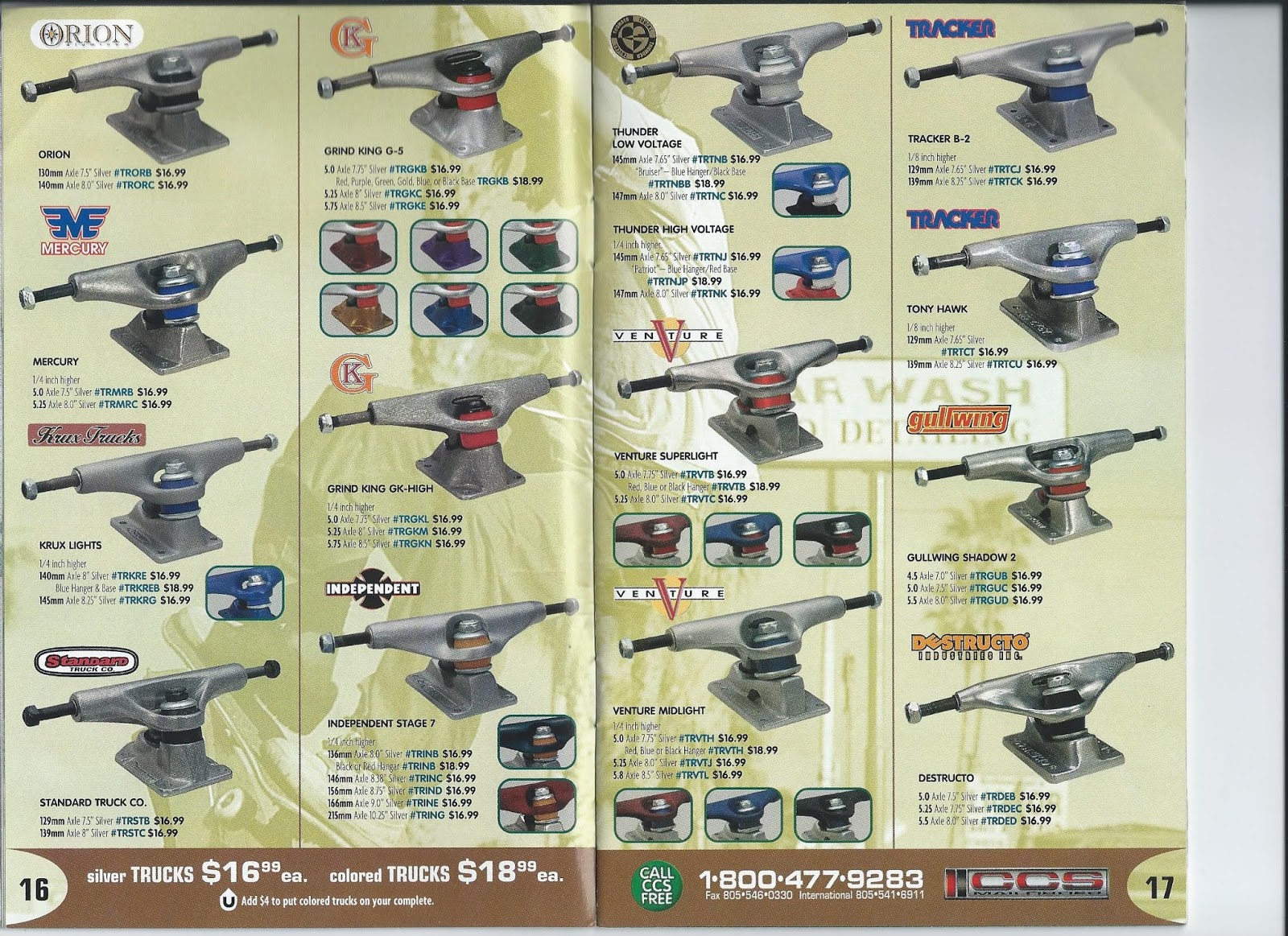 90's Skateboard Nostalgia: CCS Summer 1997 Catalog