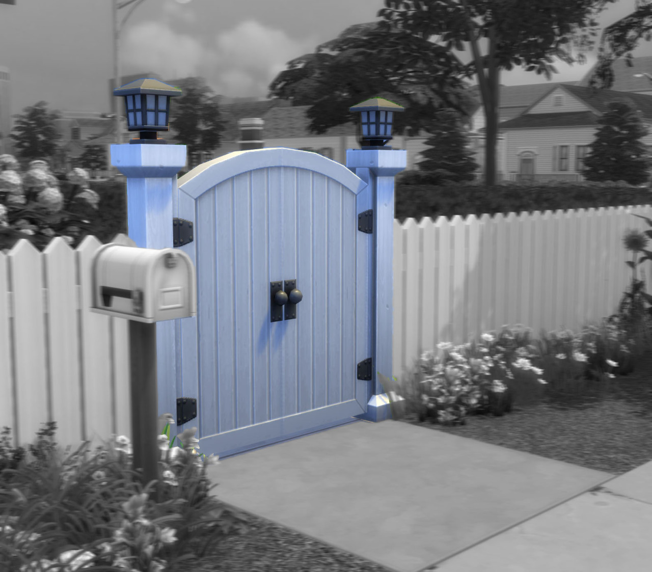 Sims 3 Mansion With Gates