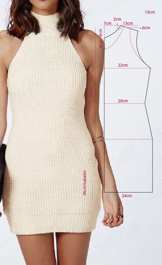 Moldes Patrones de Costura: Moldes de Vestidos para descargar