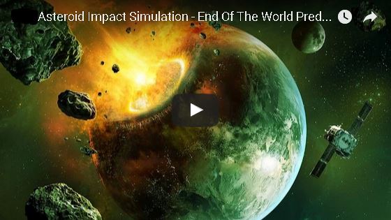 Asteroid Impact Simulation - End Of The World Predictions - BREAKING ...