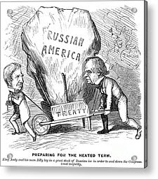 American Imerialsim: Purchase of Alaska Political Cartoon
