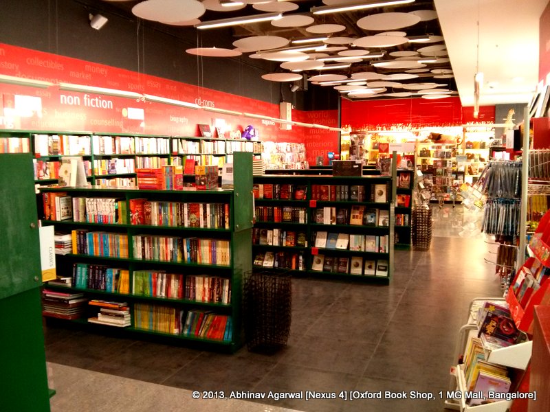Abhinav Agarwal: Oxford Book Shop, MG Mall